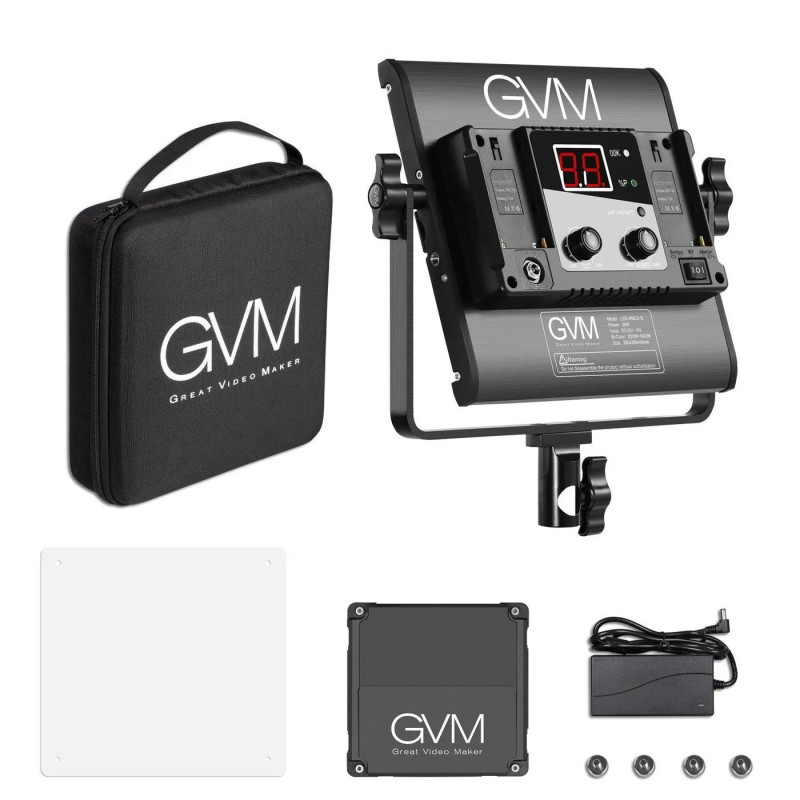 PANEL DE LUZ GVM 560AS 30W BI-COLOR